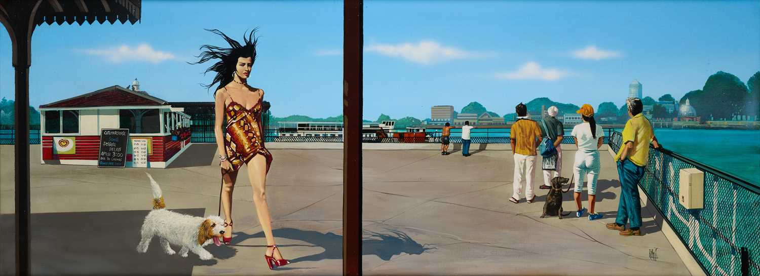 Lot 679 - MIKE FRANCIS (BRITISH 1938-2023)