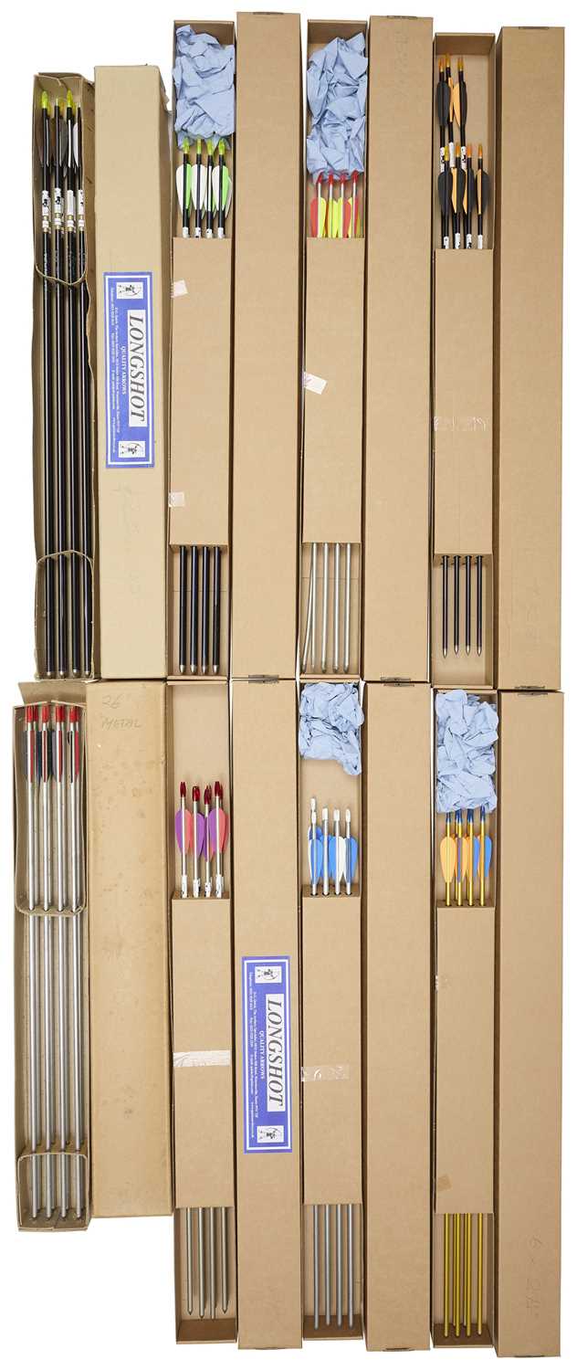 Lot 106 - EIGHT CONTEMPORARY SETS OF ARROWS