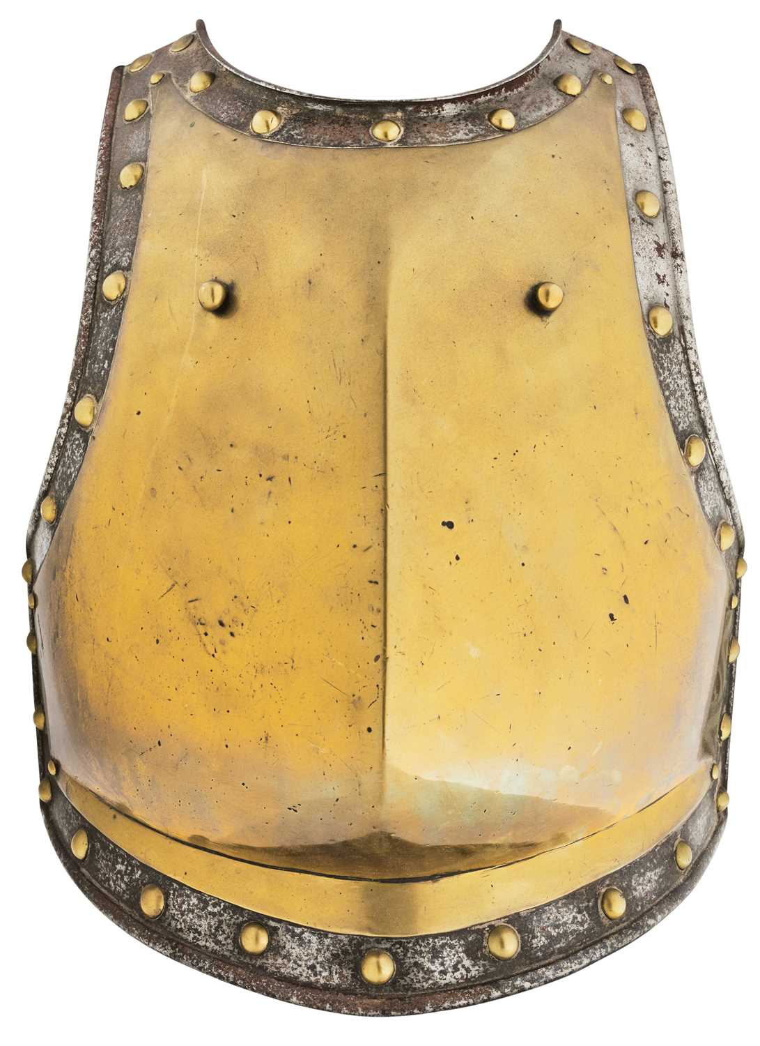 Lot 624 - A CONTINENTAL CARABINIER’S BREASTPLATE,