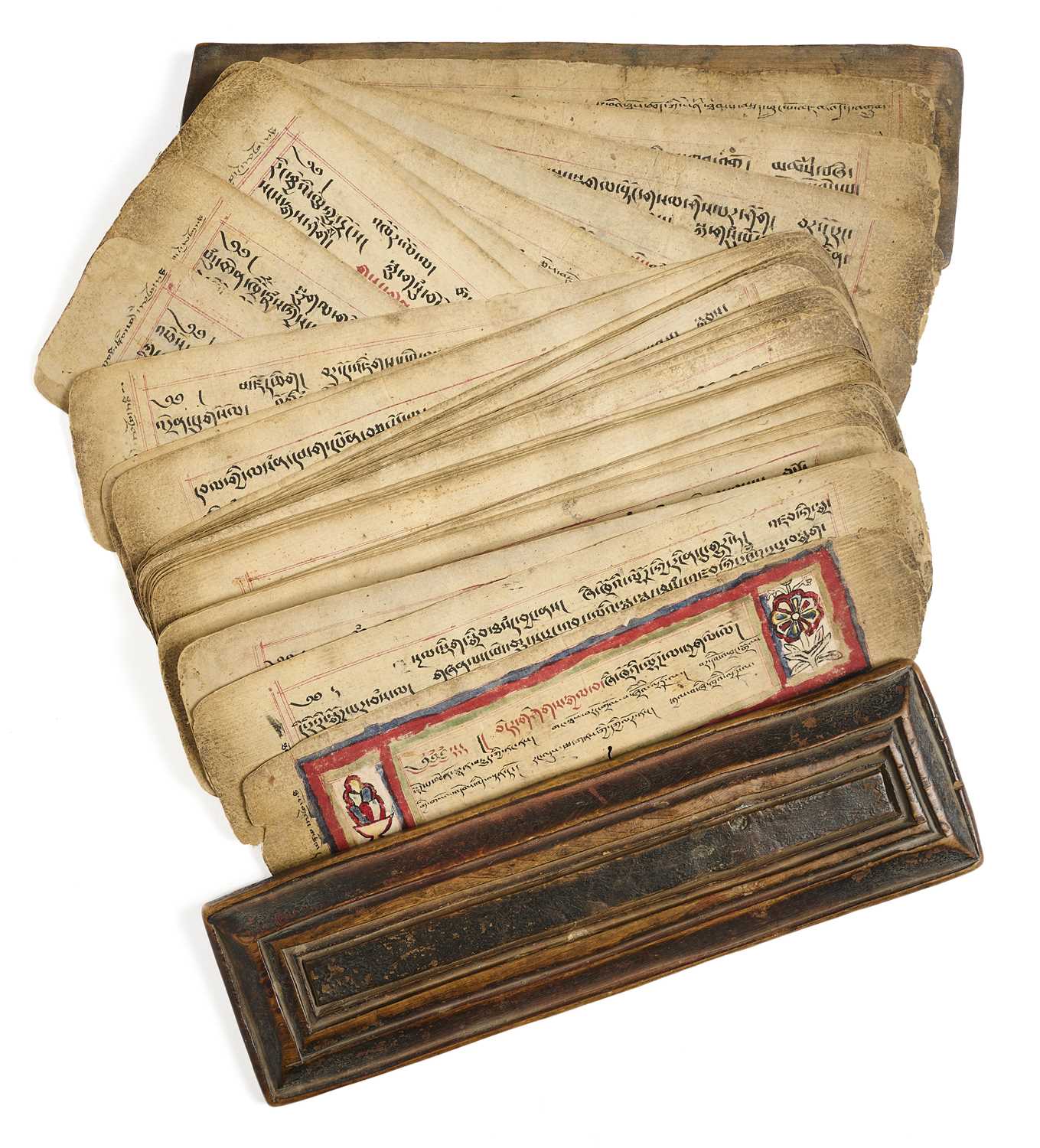 Lot 148 - A TANTRIC MANUSCRIPT, TIBET, PROBABLY LATE