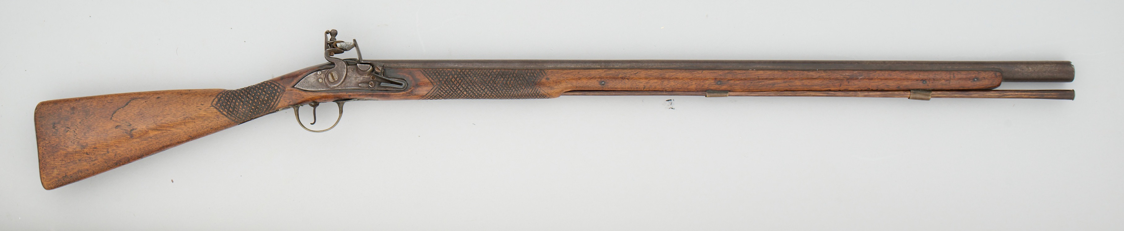 Lot 287 - AN 18 BORE TOY GUN FOR A BOY, EARLY 19TH