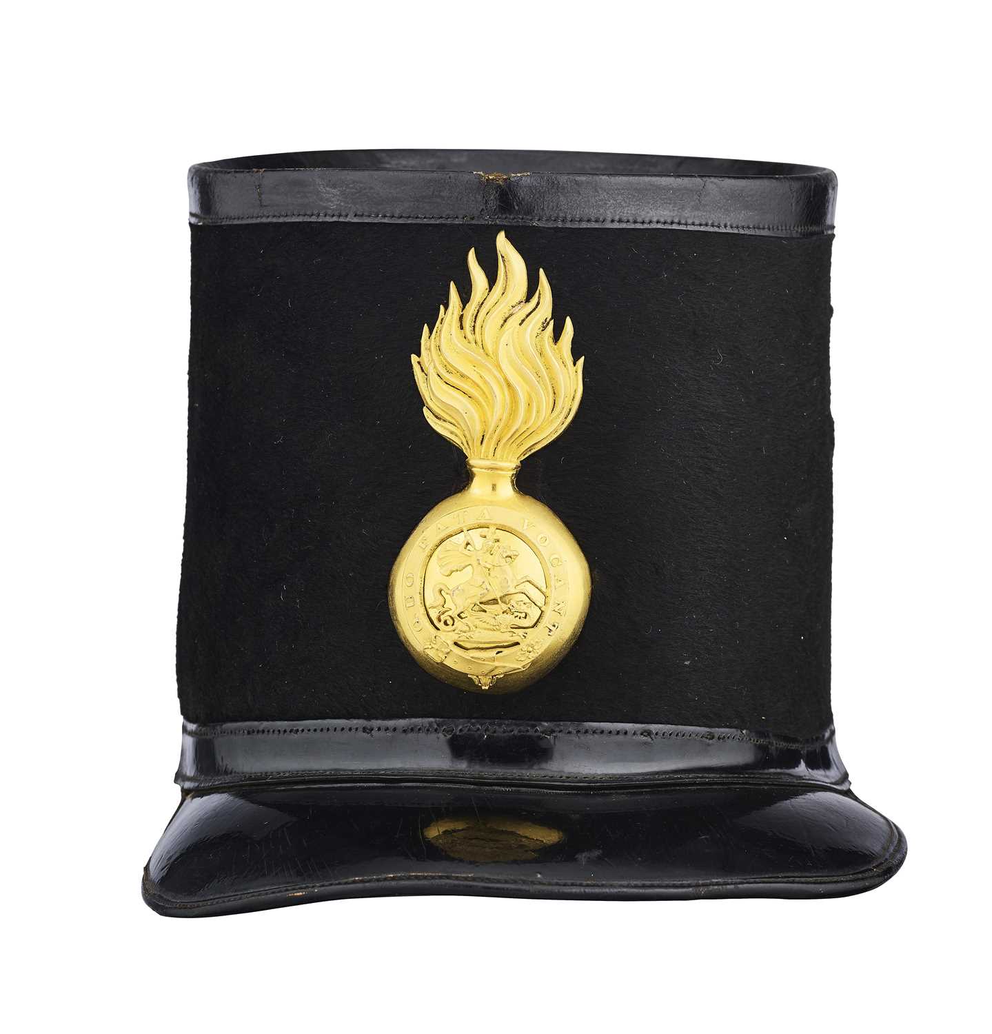 Lot 247 - AN OFFICER’S SHAKO OF THE NORTHUMBERLAND