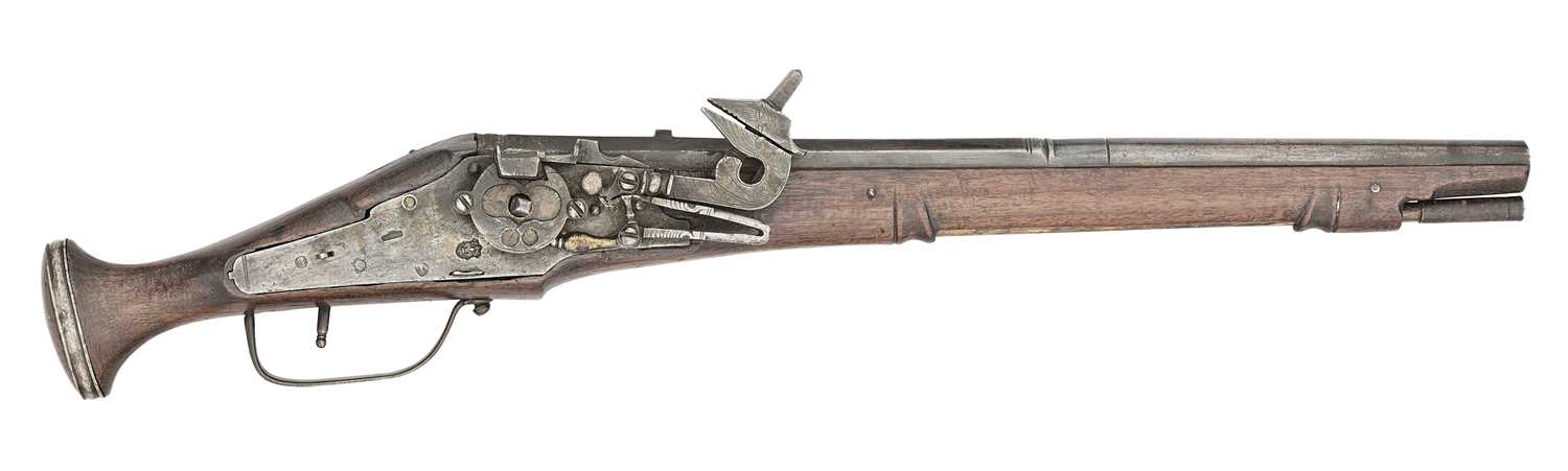 Lot 104 - A 44 BORE SOUTH GERMAN WHEEL-LOCK BELT
