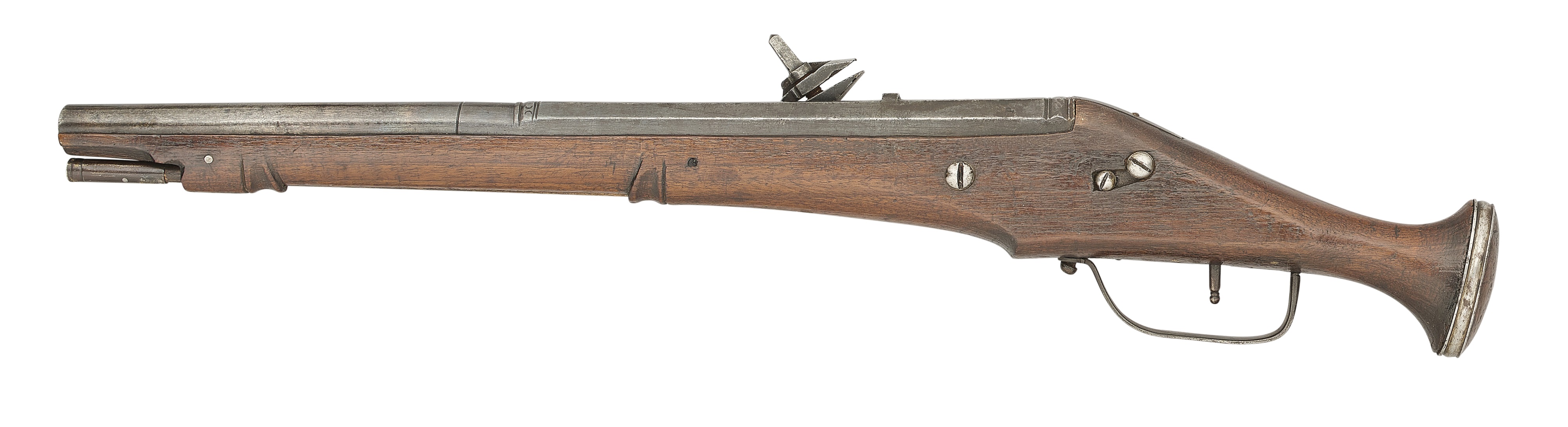 Lot 104 - A 44 BORE SOUTH GERMAN WHEEL-LOCK BELT