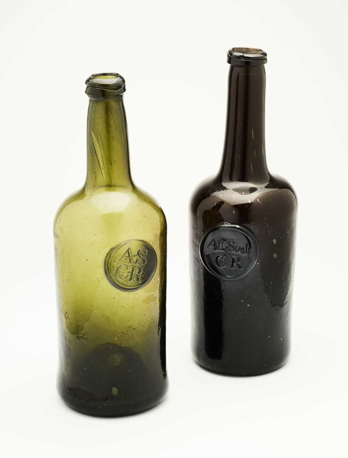 Lot 78 - TWO 'ALL SOULS COMMON ROOM' WINE BOTTLES,
