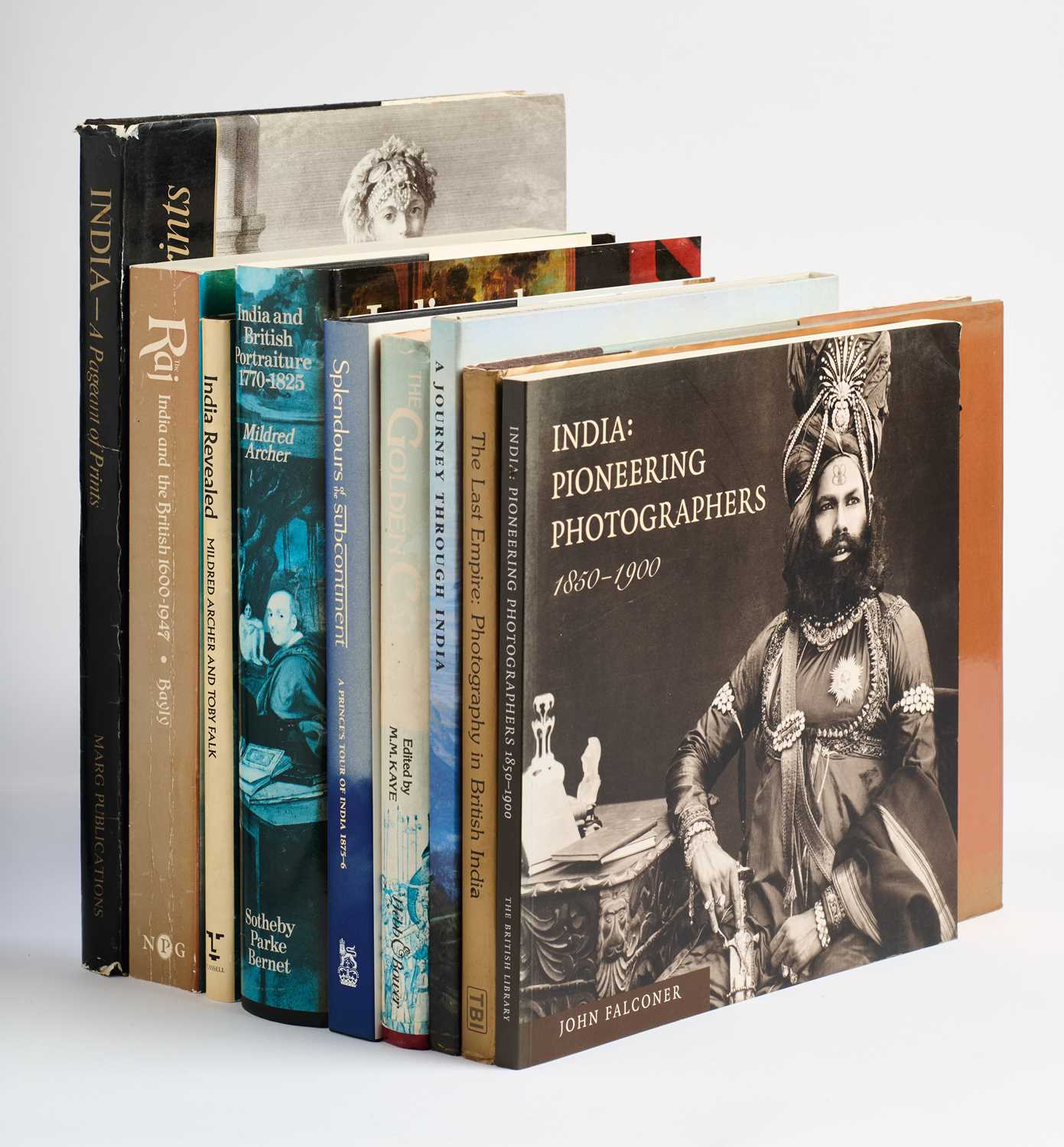 Lot 374 - NINE BOOKS ON BRITISH INDIA