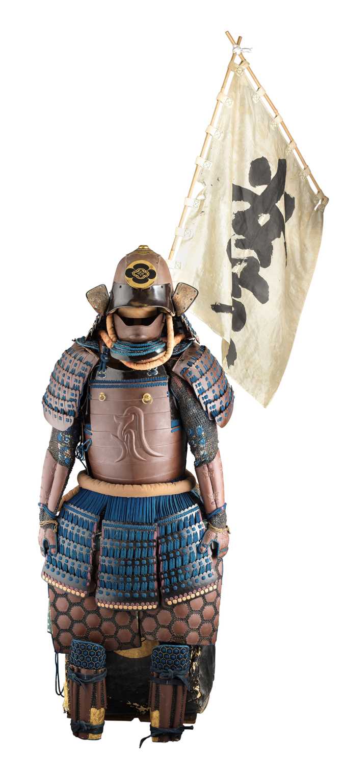 Lot 105 - A COMPLETE JAPANESE FULL ARMOUR (TOSEI