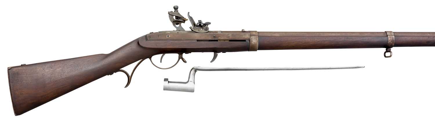 Lot 500 - A .52 CALIBRE MODEL 1819 HALL SECOND