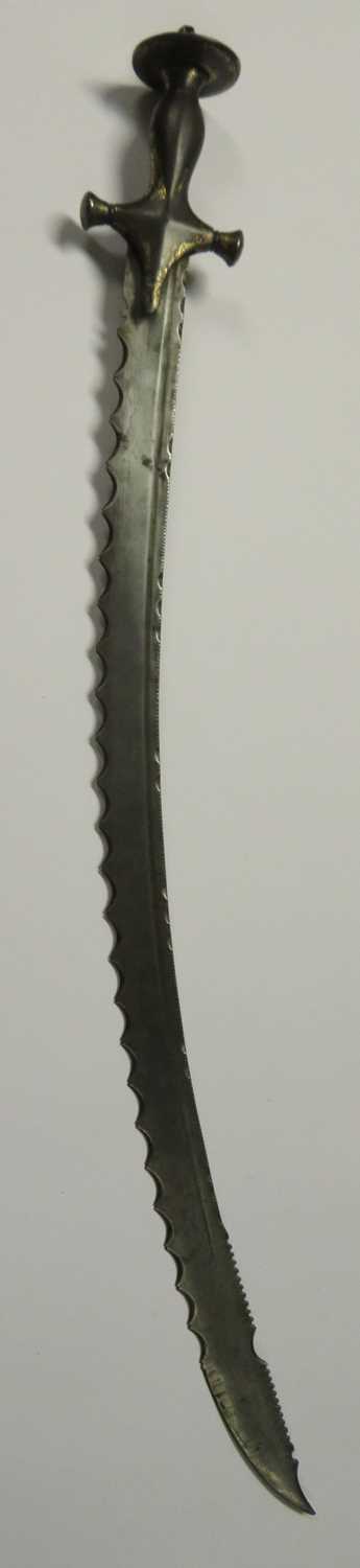 Lot 27 - AN INDIAN SWORD (TALWAR), 19TH CENTURY
