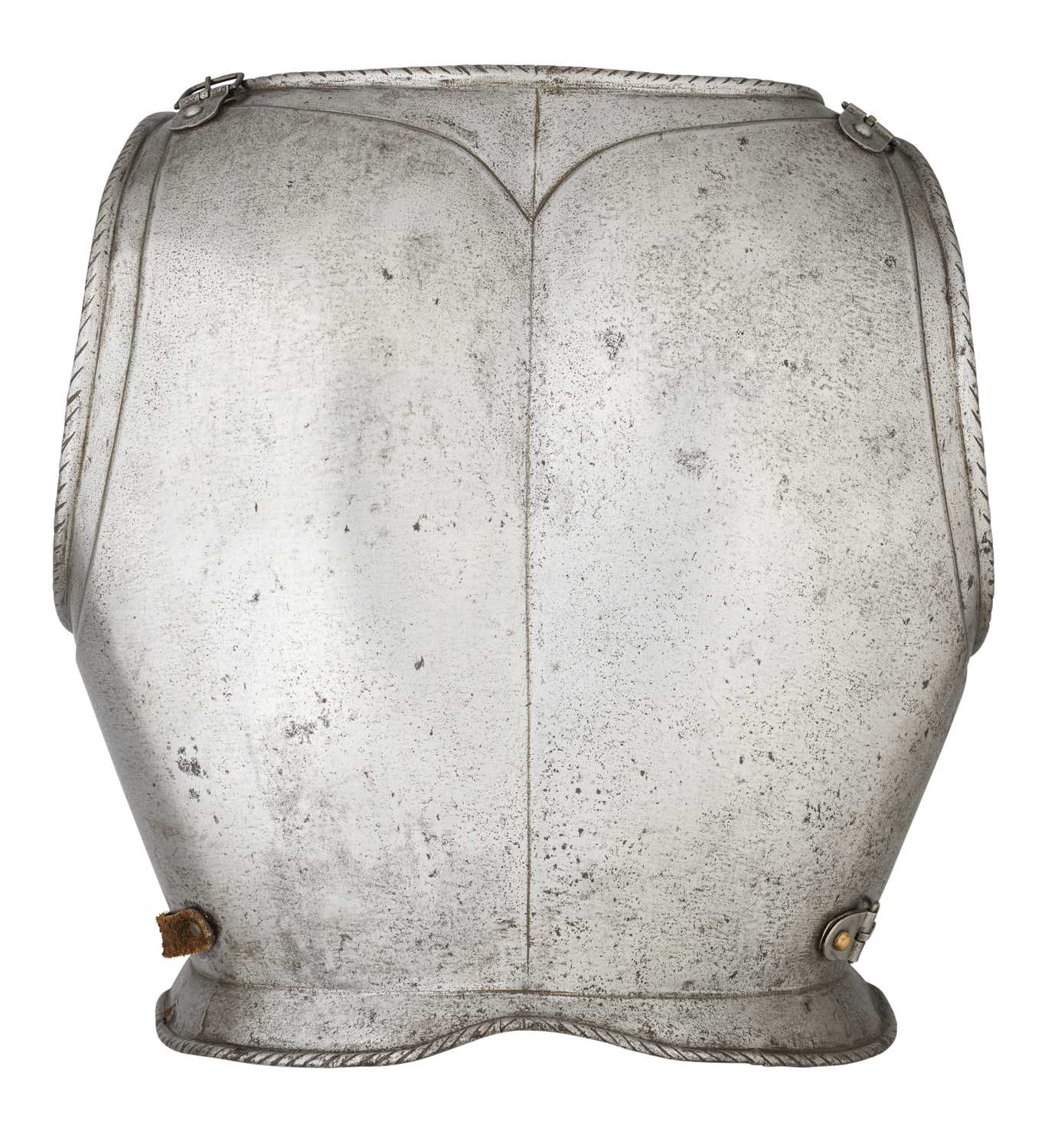 Lot 95 - â€¡A NORTH ITALIAN BACKPLATE, CIRCA 1580