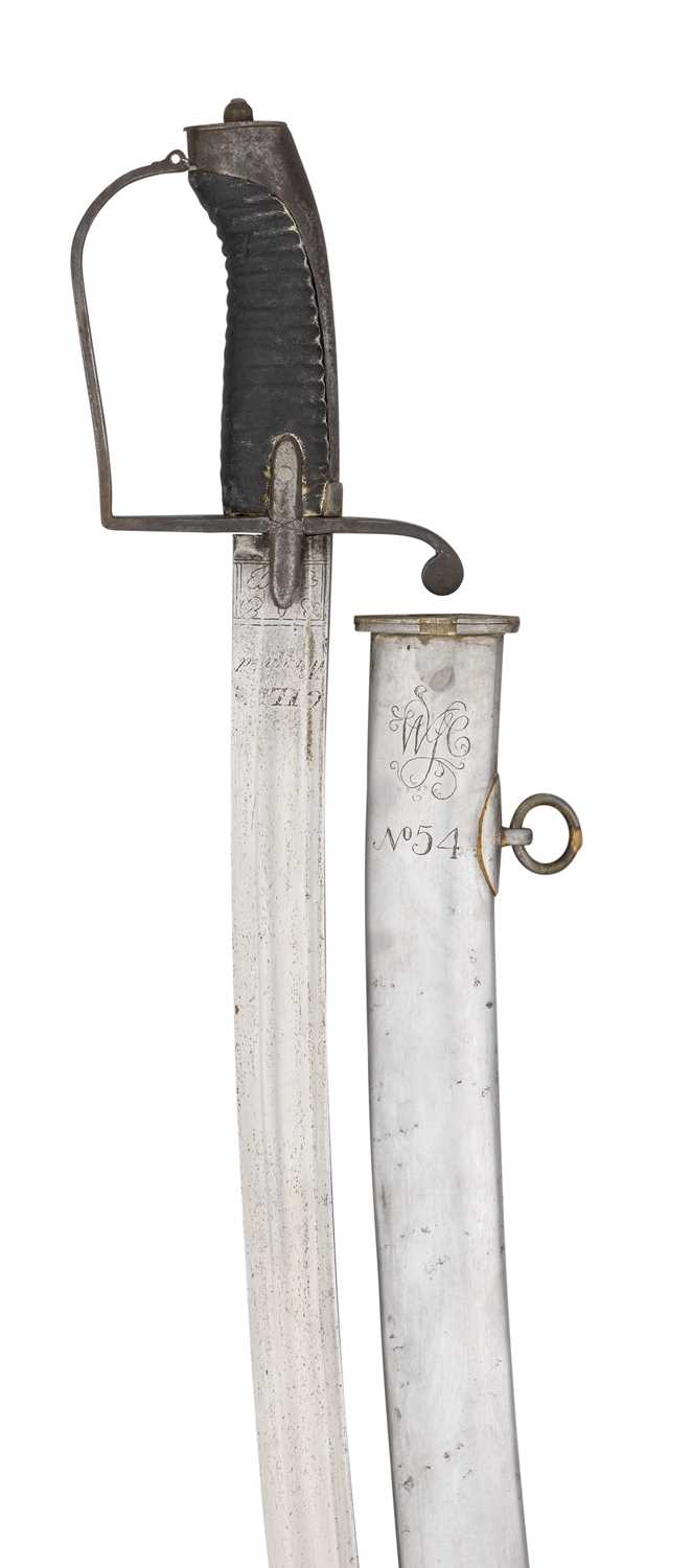 Lot 135 - A 1788 PATTERN LIGHT CAVALRY SABRE