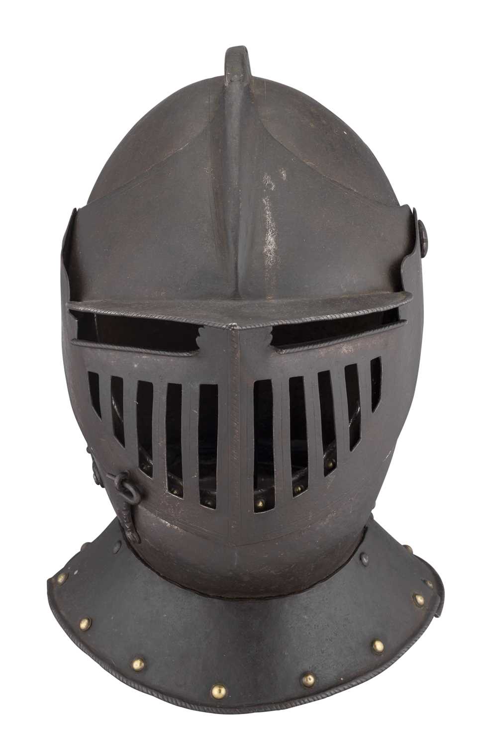Lot 172 - A NORTH EUROPEAN CUIRASSIER'S HELMET, THE