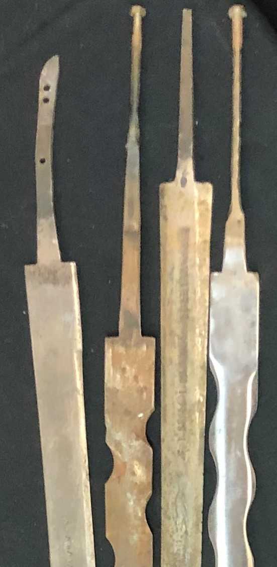 Lot 192 - A VERY LARGE COLLECTION OF DETACHED SWORD