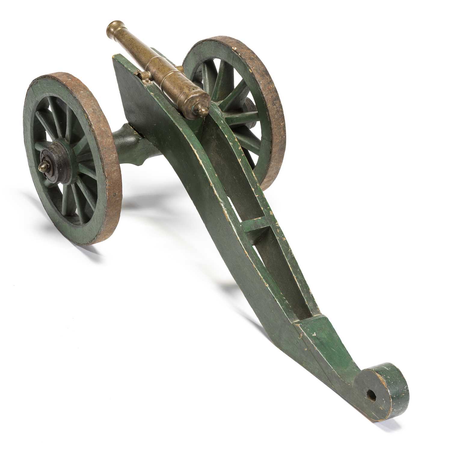 Lot 200 - A BRONZE SALUTING CANNON