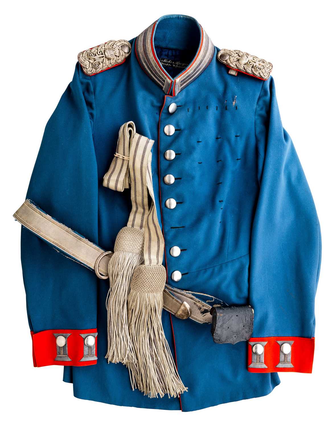 Lot 201 - THE SERVICE DRESS TUNIC (WAFFENROCK) OF A