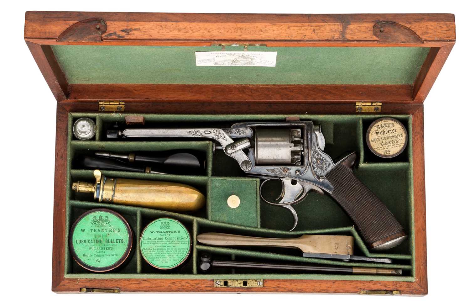 Lot 437 - THE CASED 54 BORE TRANTERS PATENT THIRD
