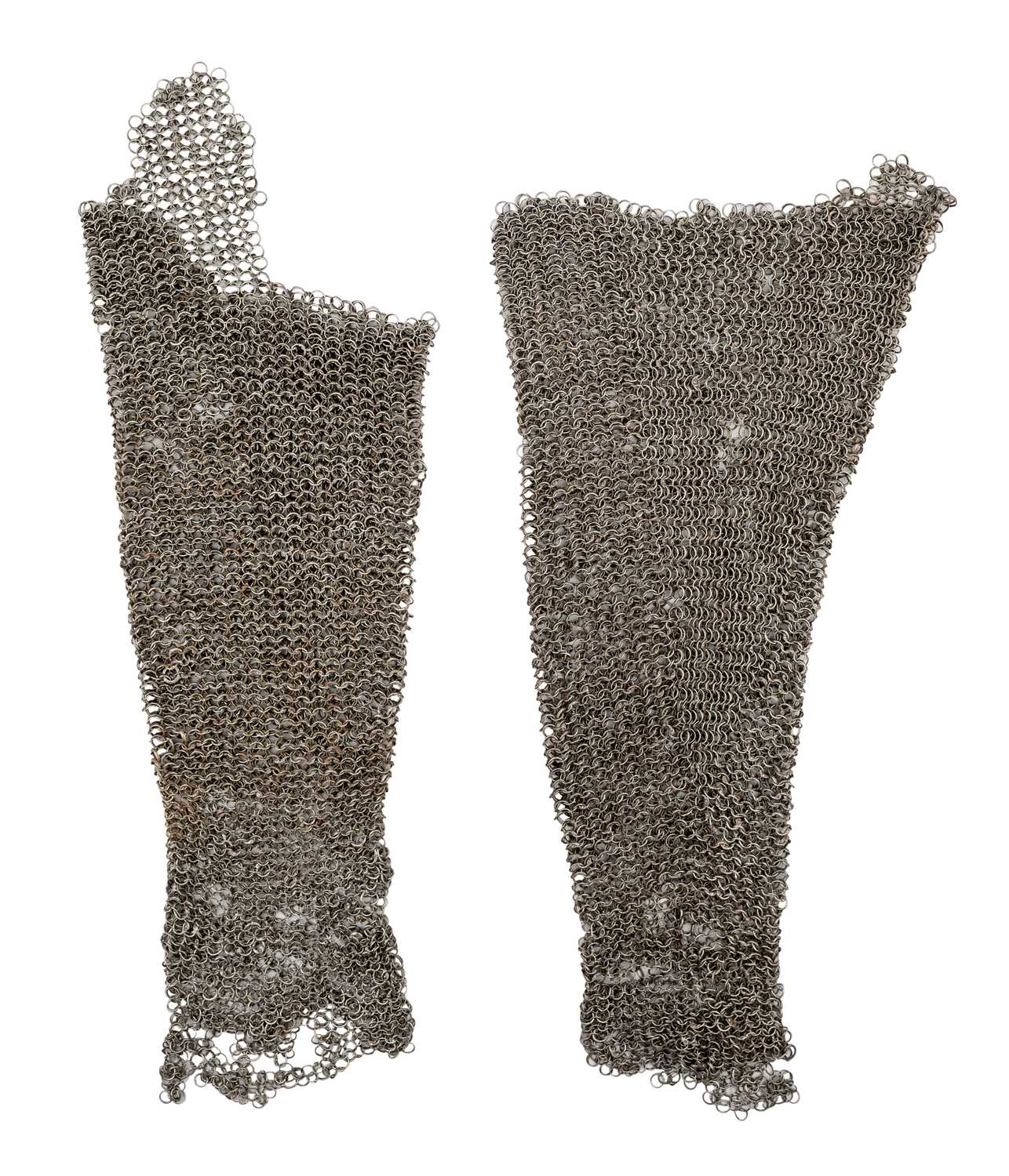 Lot 185 - TWO MAIL SLEEVES, 18TH/19TH CENTURY,