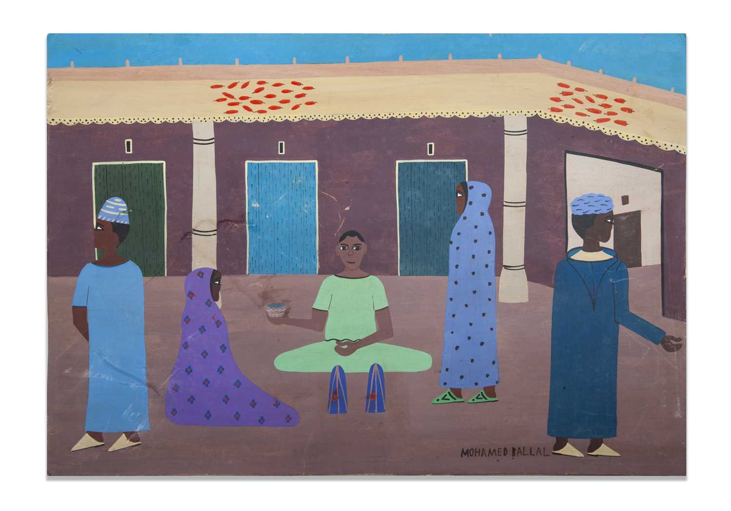 Lot 49 - MOHAMMED BEN ALLAL (MOROCCAN 1924-1995)