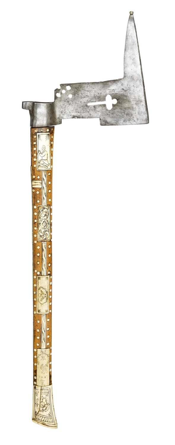 Lot 75 - **A SAXON MINERS GUILD AXE